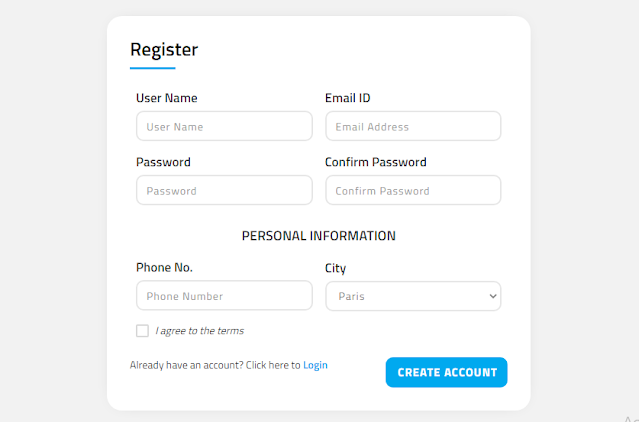 51 + Amazing Sign up & Registration Form in HTML with CSS Source Code