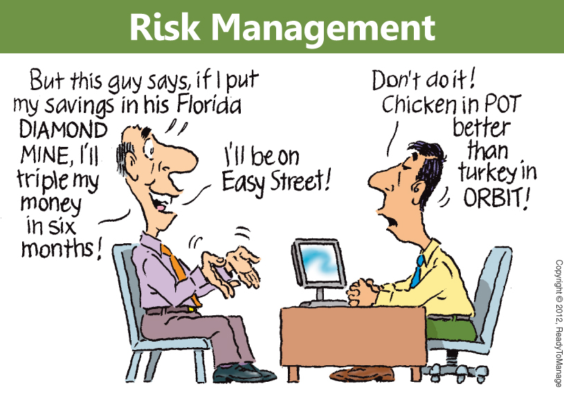 JEEDA'S LOVE AND PASSION: RISK MANAGEMENT: STRIKING THE RIGHT BALANCE