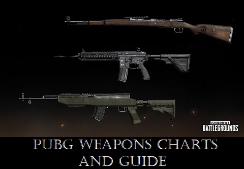 PUBG Weapons Charts and Guide - Bloggers MOD