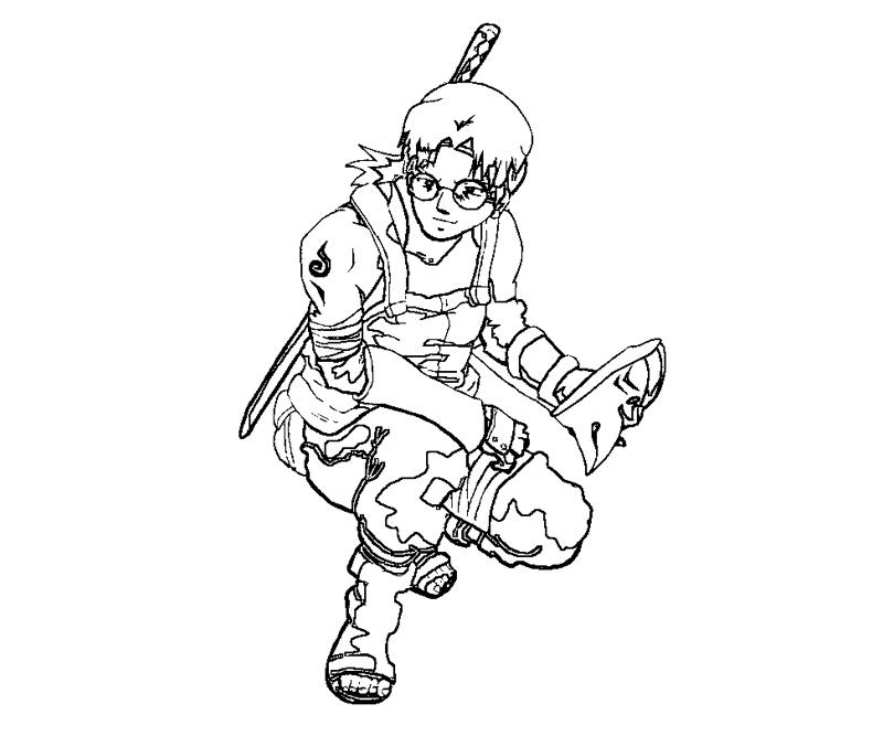 Kabuto Pages Coloring Pages