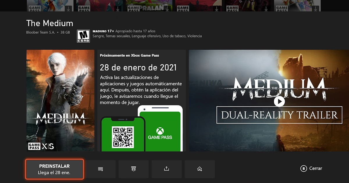 The Medium ya se puede descargar de manera anticipada