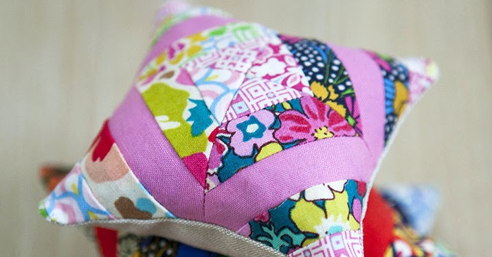 Patchwork Pincushion Tutorial ~ Free-Tutorial.net
