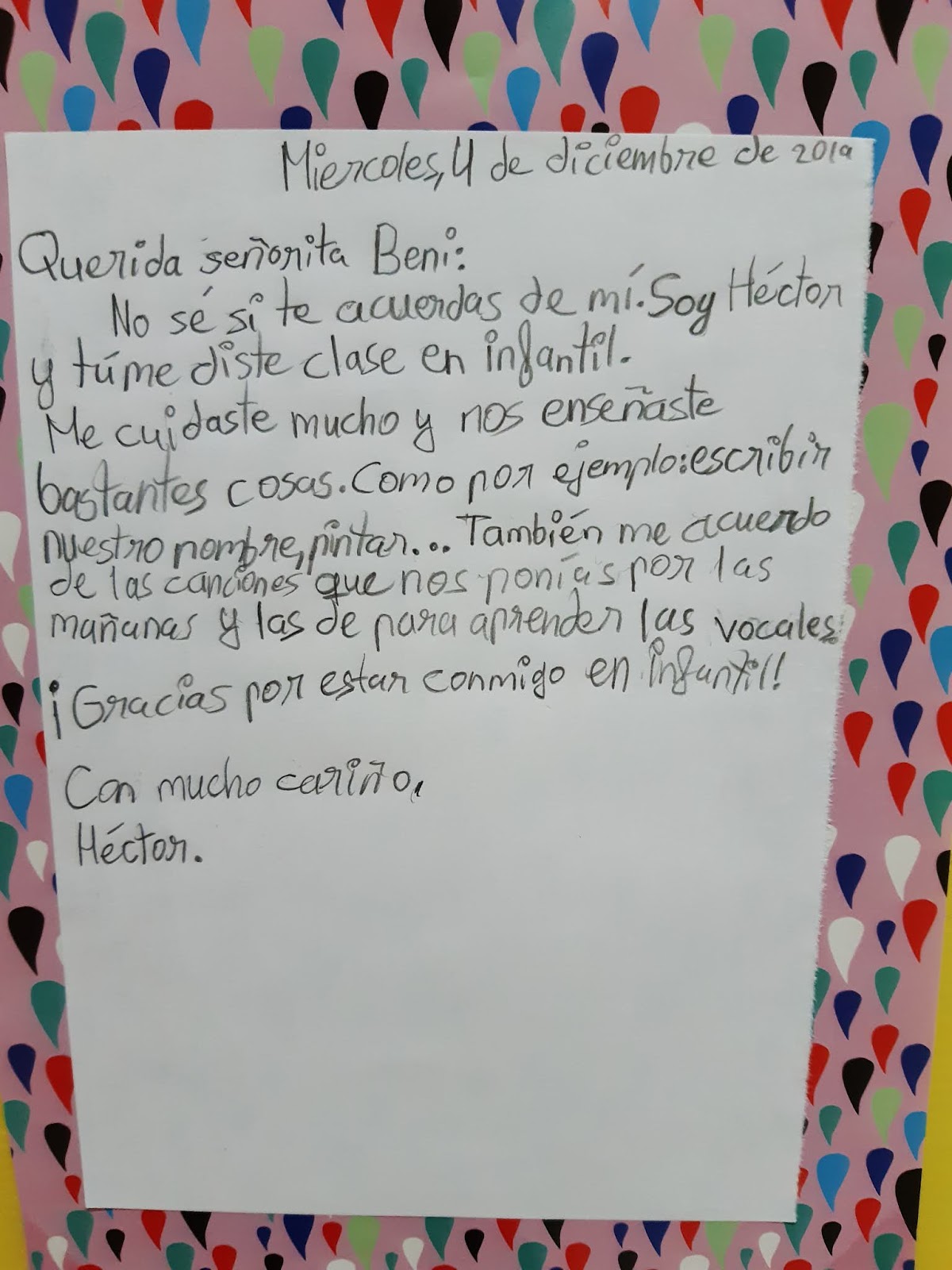Carta De Agradecimiento Profesor - Image to u Carta De Agradecimiento Profesor - Image to u