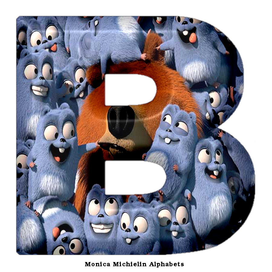 M. Michielin Alphabets: GRIZZY AND THE LEMMINGS CARTOON (ARIAL ...