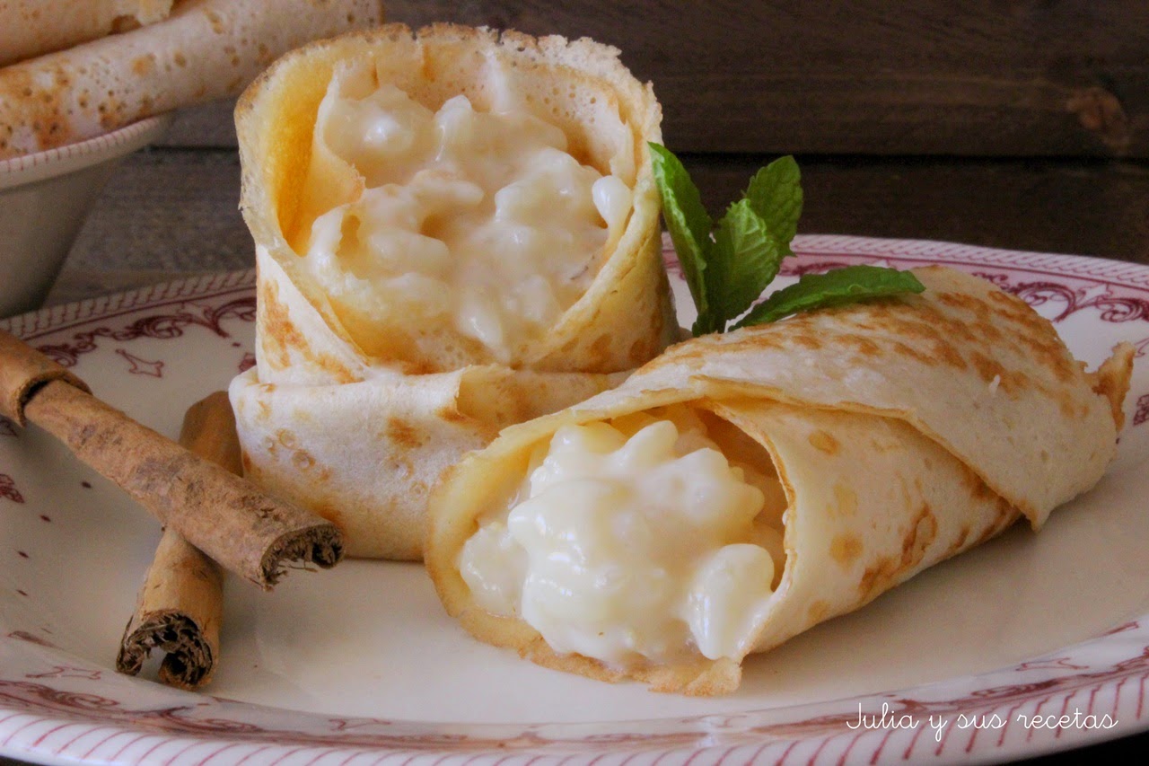 JULIA Y SUS RECETAS: Frixuelos asturianos rellenos de arroz con leche ...