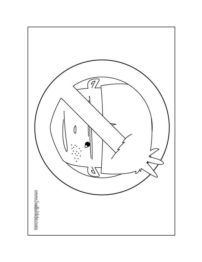 No Coloring Pages ~ Coloring Print