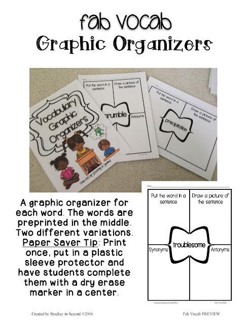 Stuckey in Second: Fab Vocab: Weekly Vocabulary Units