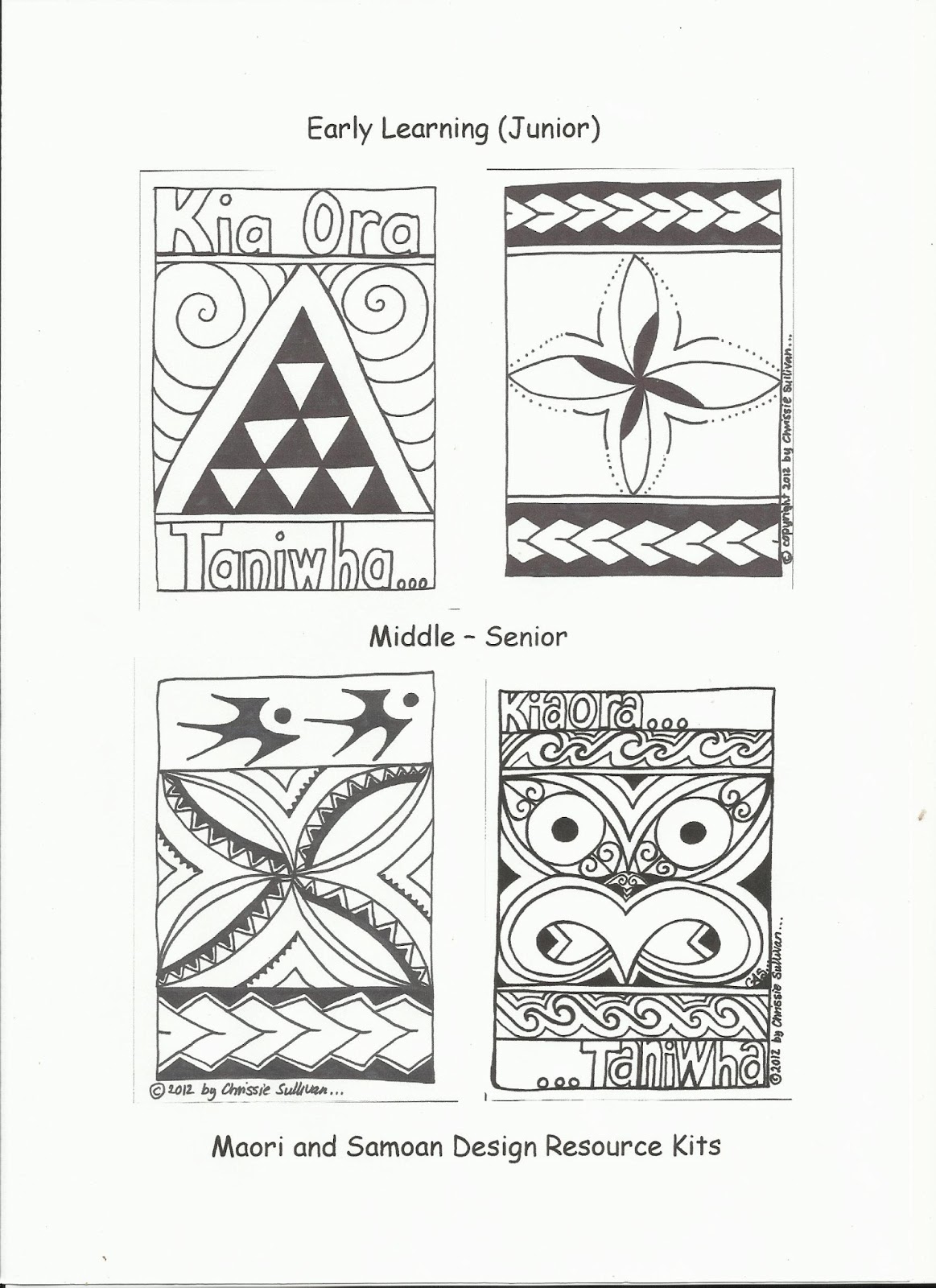 LittleTaniwha: Cultural Design Teaching Resources