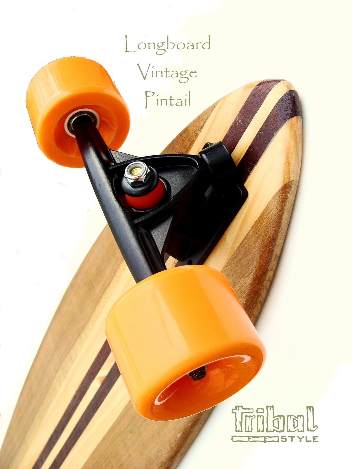 Tribal Style - Original Models: Tribal Style - Vintage Pintail Longboard
