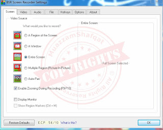 BSR Screen Recorder 6.1.9 Free Download With Serial Key | Muazzam ...