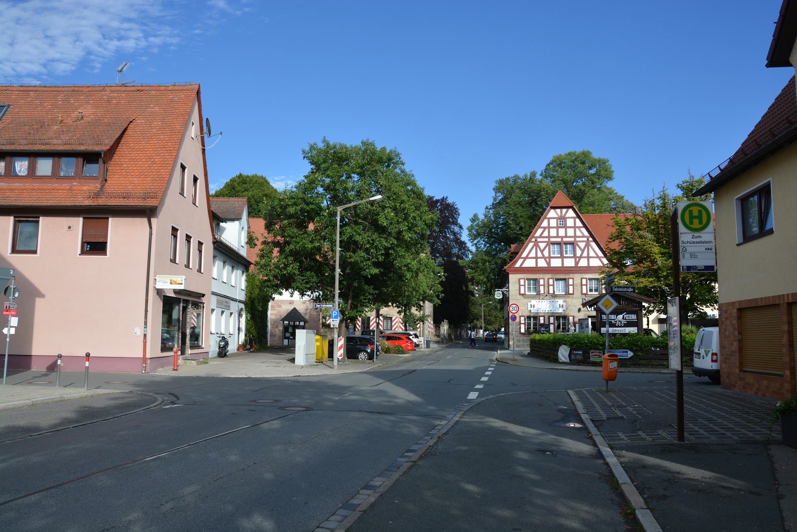 Nürnberginfo: Der alte Ortskern von Fischbach