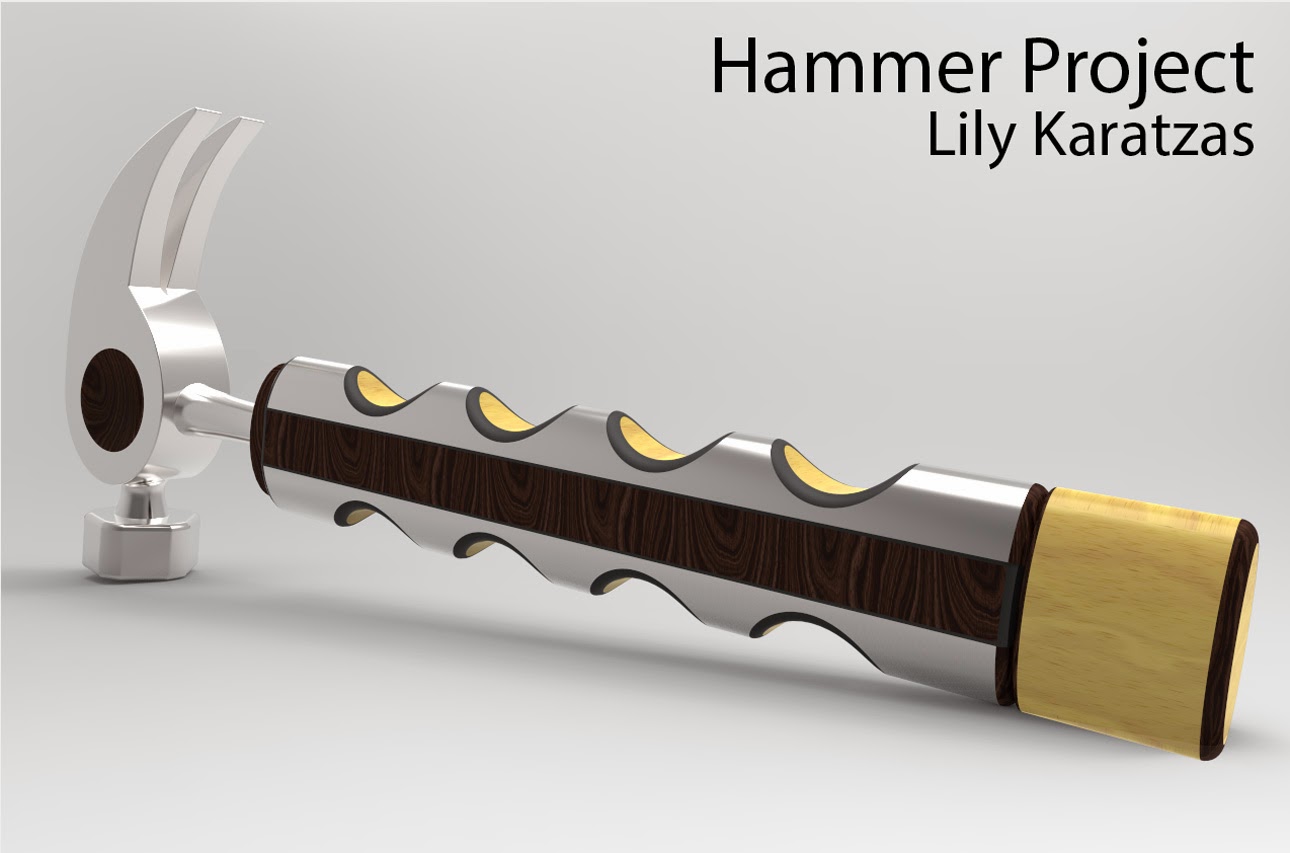 ELDS 205: Computer Aided Product Design: Lily Karatzas: Week 4 Hammer ...