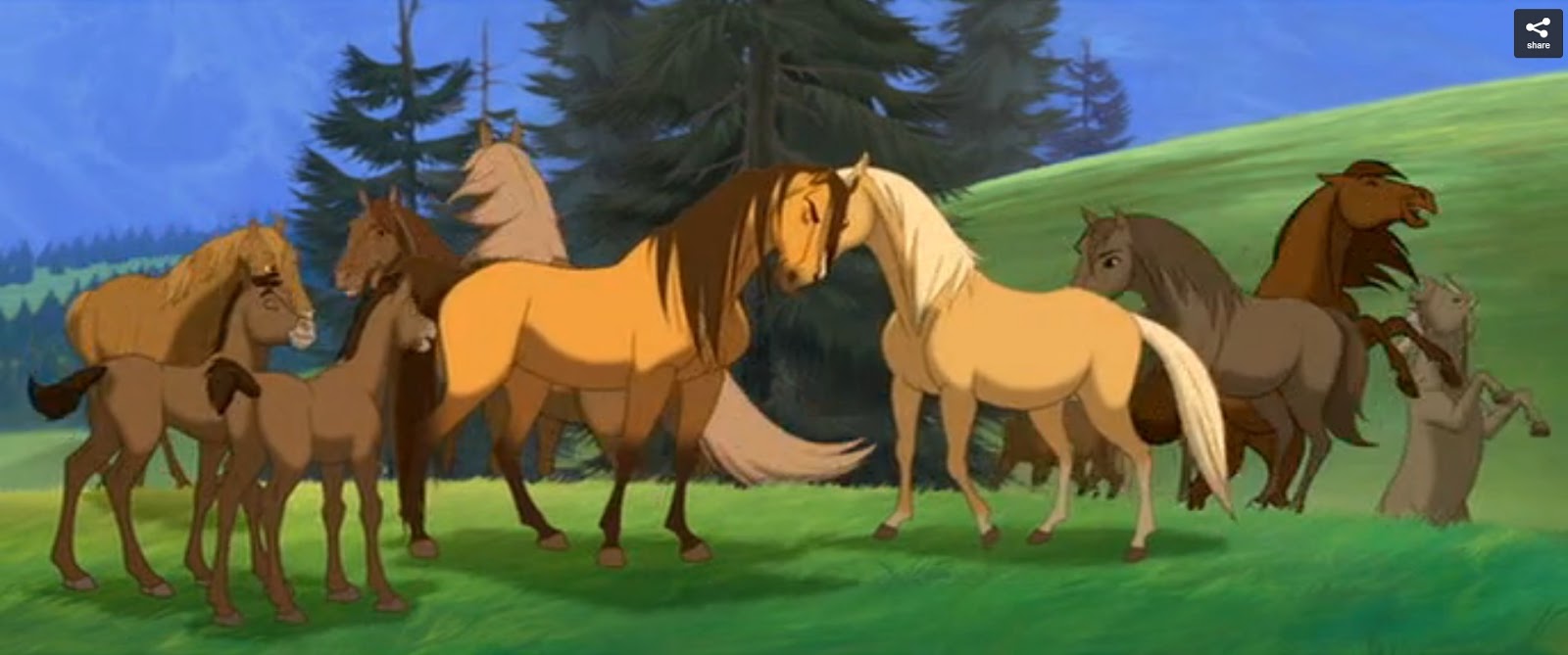 Colour Theroy Blog: Week 5 - Spirit Stallion Of The Cimarron