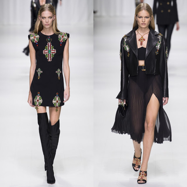 THE VERSACE TRIBUTE COLLECTION - Spring Summer 2018..Fashionweekly..On ...