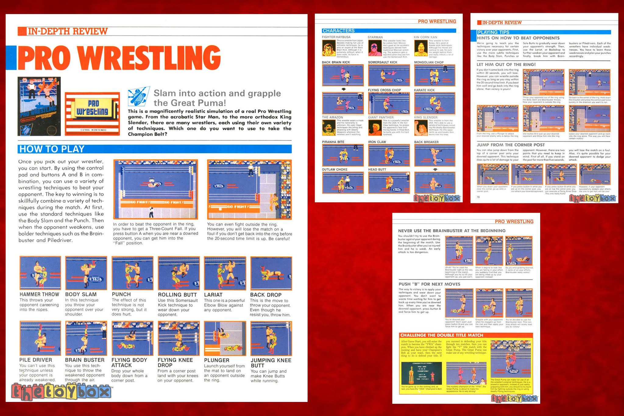 The Toy Box: The Official Nintendo Player's Guide