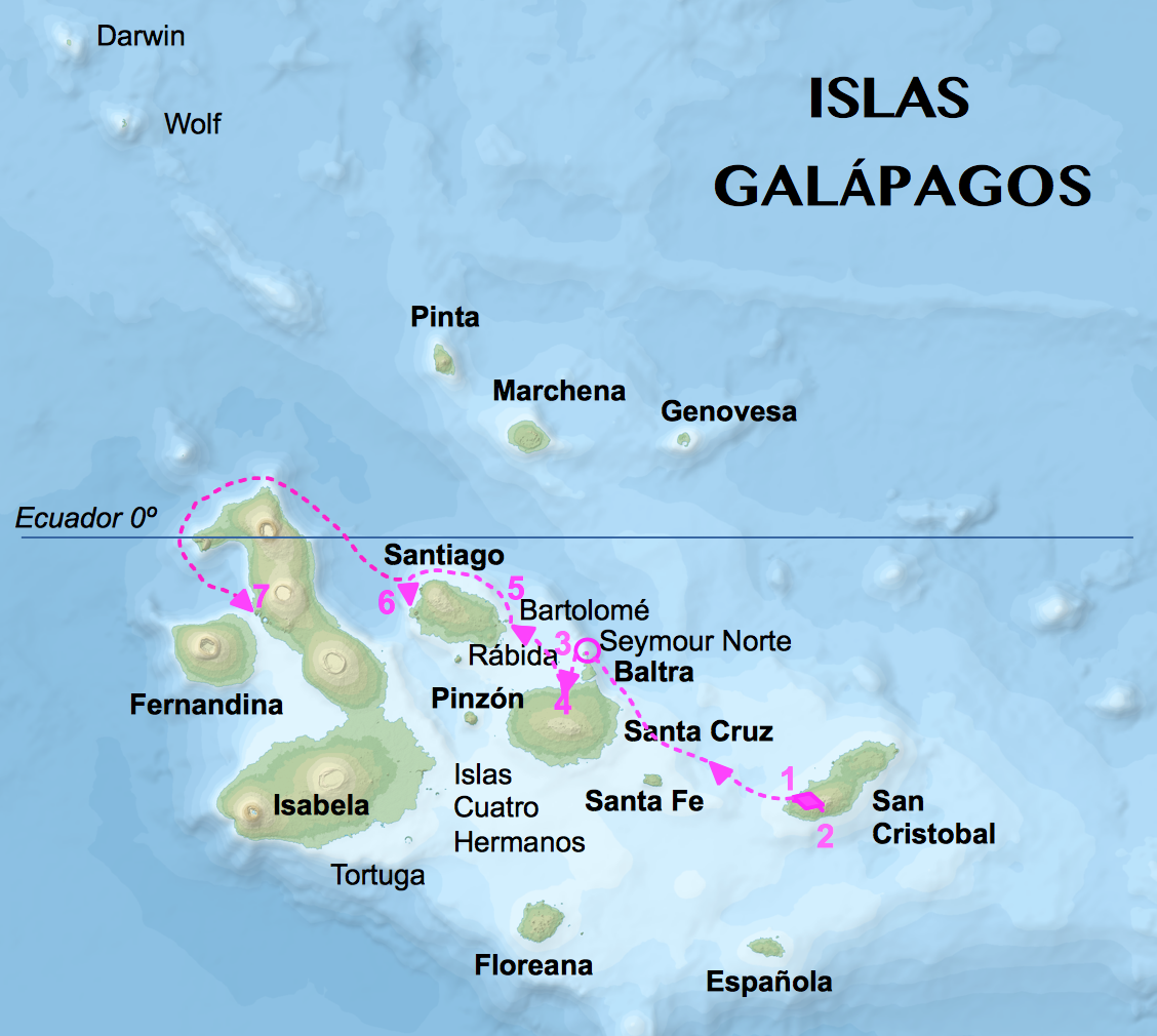 Curioseandando: Viaje a las Islas Galápagos: Isla Isabela, Cueva Tagus ...
