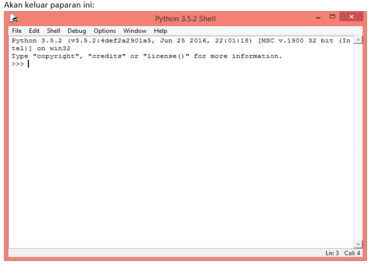 SAINS KOMPUTER & ASAS SAINS KOMPUTER: ASK T2 : INSTALL PYTHON DAN GUNA..