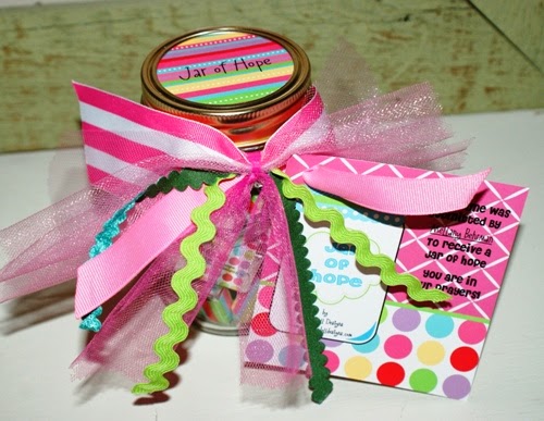 PaperDoll Designs: March Jars of Hope