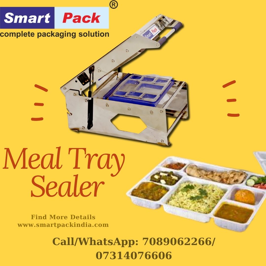 "Tray sealer machine for food tray packing machine in indore