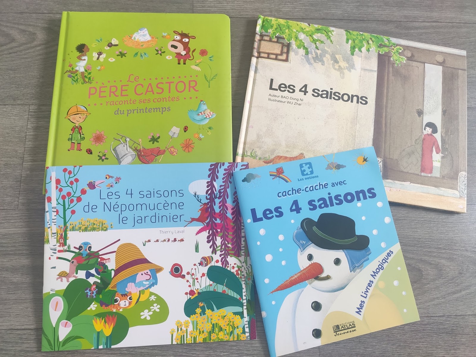 Activités du printemps - Supports et imagier bilingue à télécharger