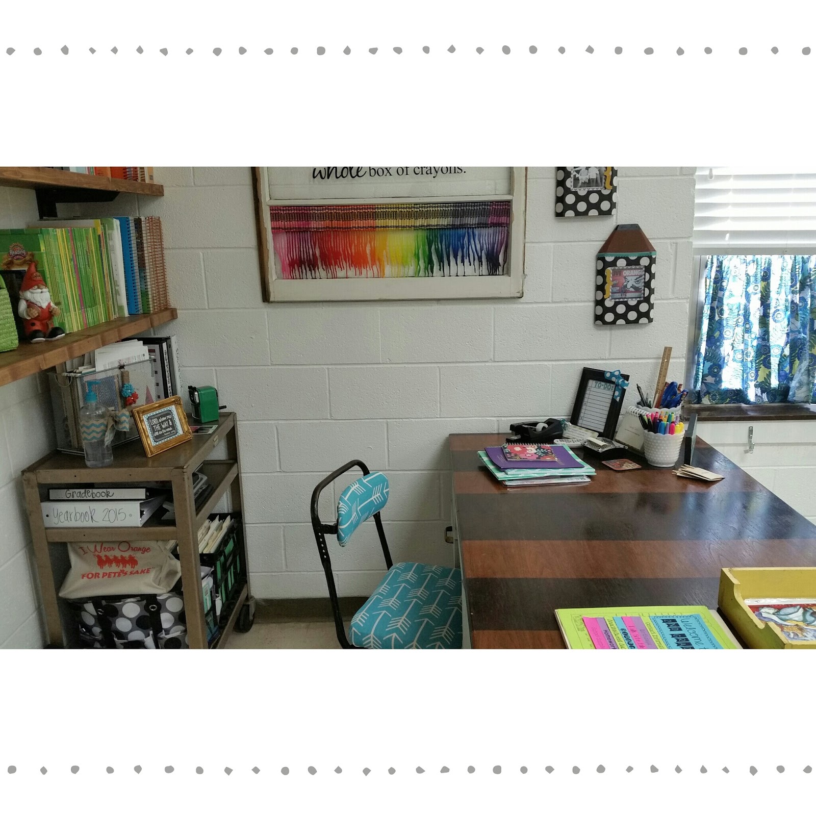 The {Polka} Dotted Desk