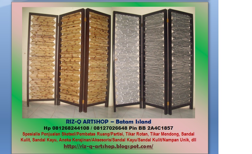 Inspirasi 35+ Penyekat Ruang Dari Bambu