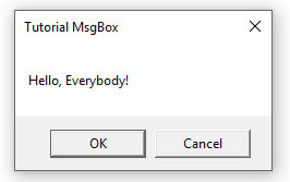 Cara Membuat Message Box (msgbox) dengan Notepad