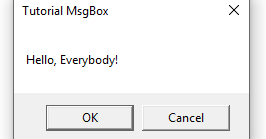Cara Membuat Message Box (msgbox) dengan Notepad