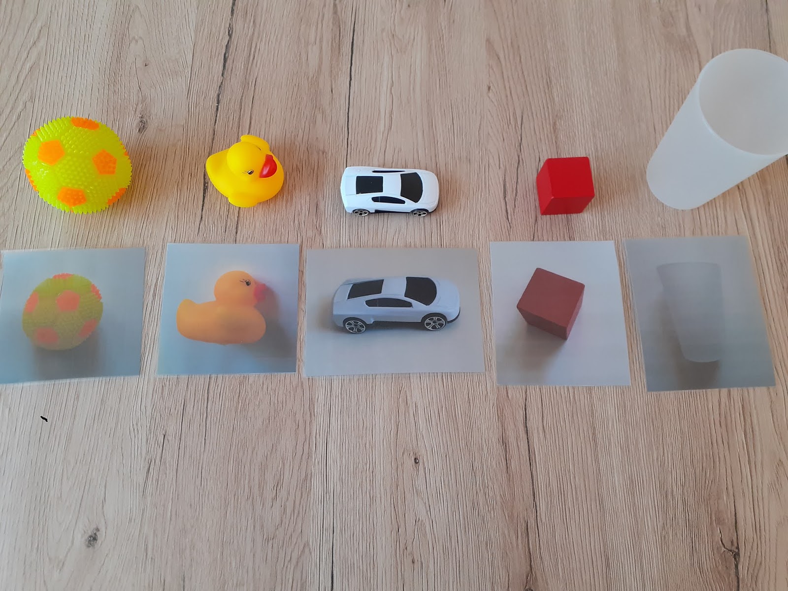 idéesautisme: Progression en appariement: De l'objet à sa représentation