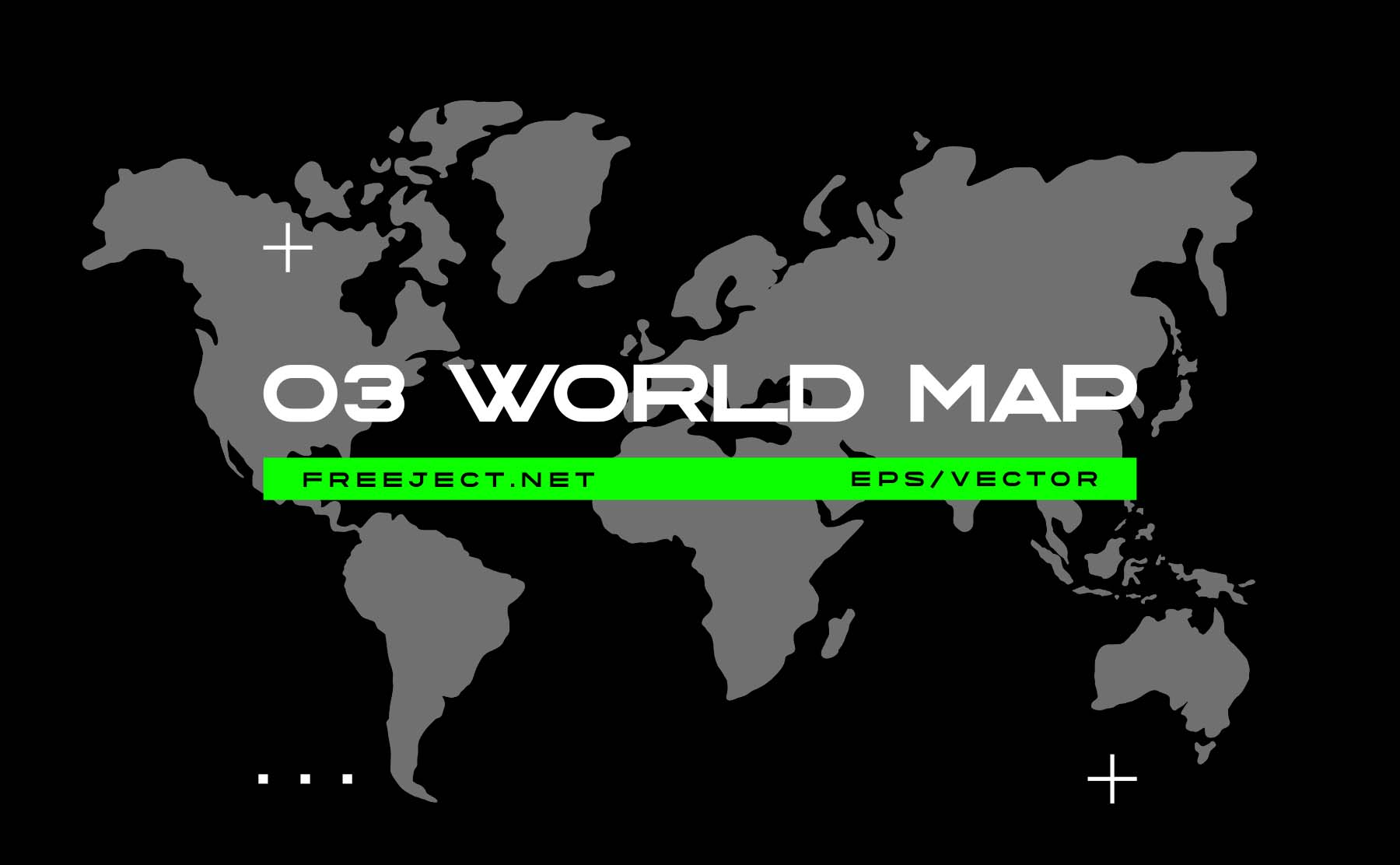 Free Download 03 World Map Vector for Design Element
