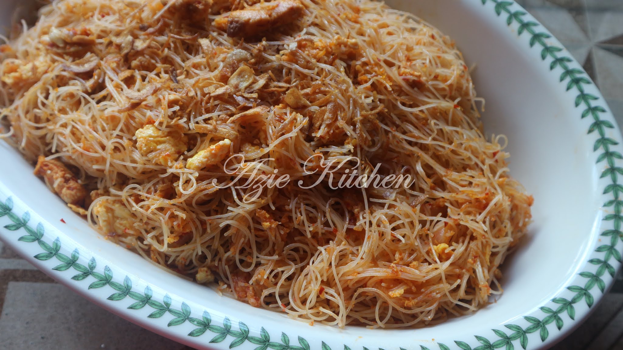 Mee Hoon Goreng Kampung Yang Buat Kenyang Sampai Ke Malam - Azie Kitchen