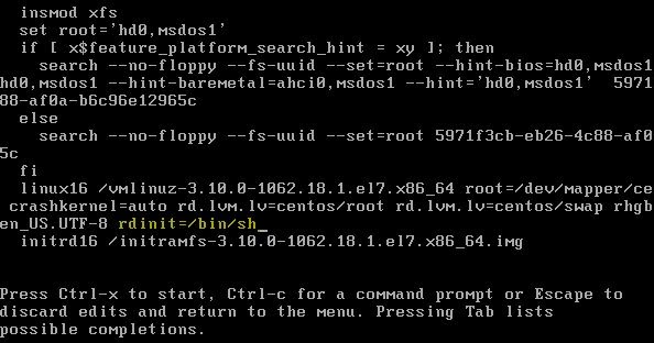 Linux Missive: How to Interrupt GRUB and Override init process in Linux