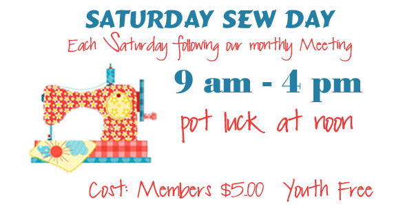 Friendship Stars Quilt Guild: SEW DAYS