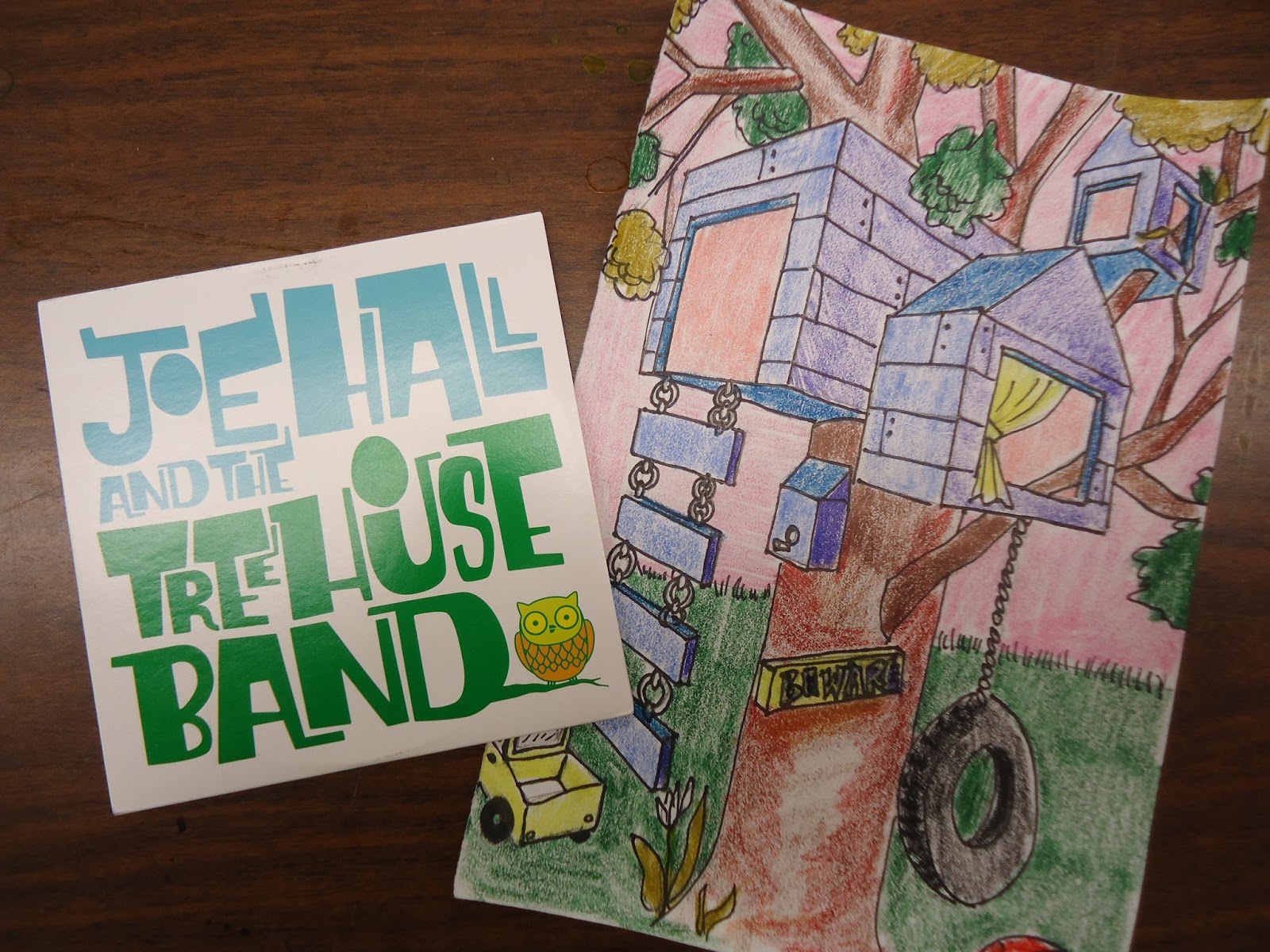 Mini Matisse: Two-Point Perspective Tree House