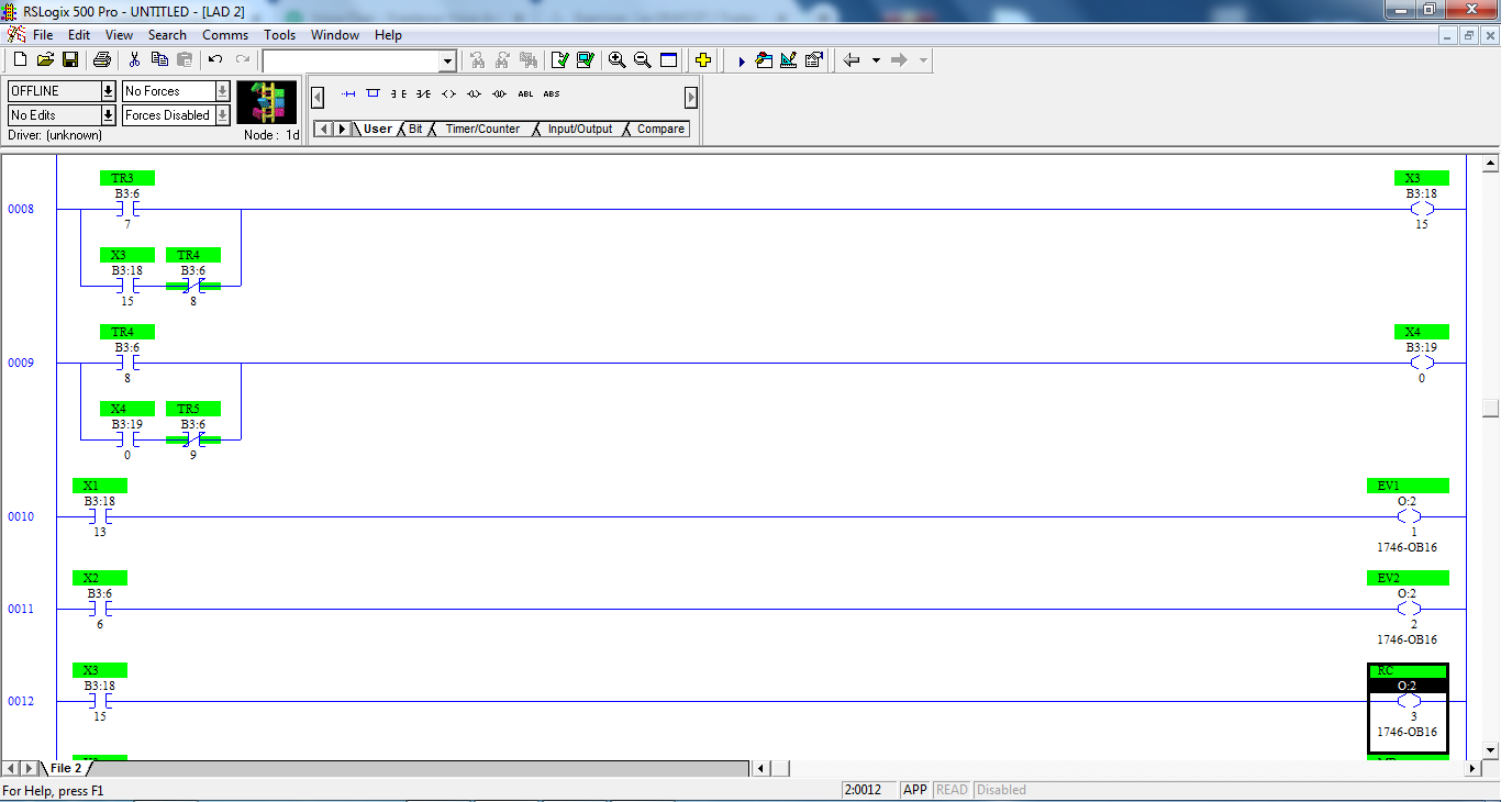 GRAFCET EN LADDER SUR RS LOGIX 500 ALLEN Bradlly