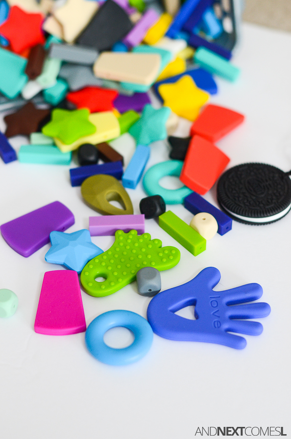 DIY Chewable Zipper Pull | And Next Comes L - Hyperlexia Resources