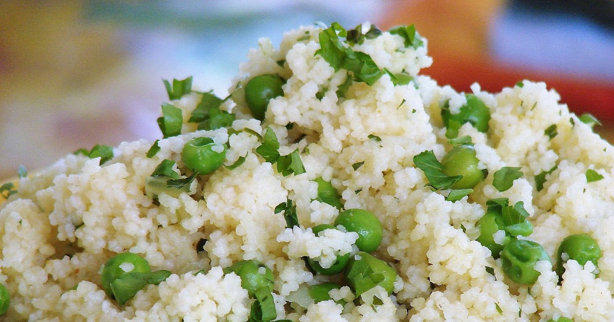 Solo mājai: Kuskuss ar zaļajiem zirnīšiem un pētersīļiem