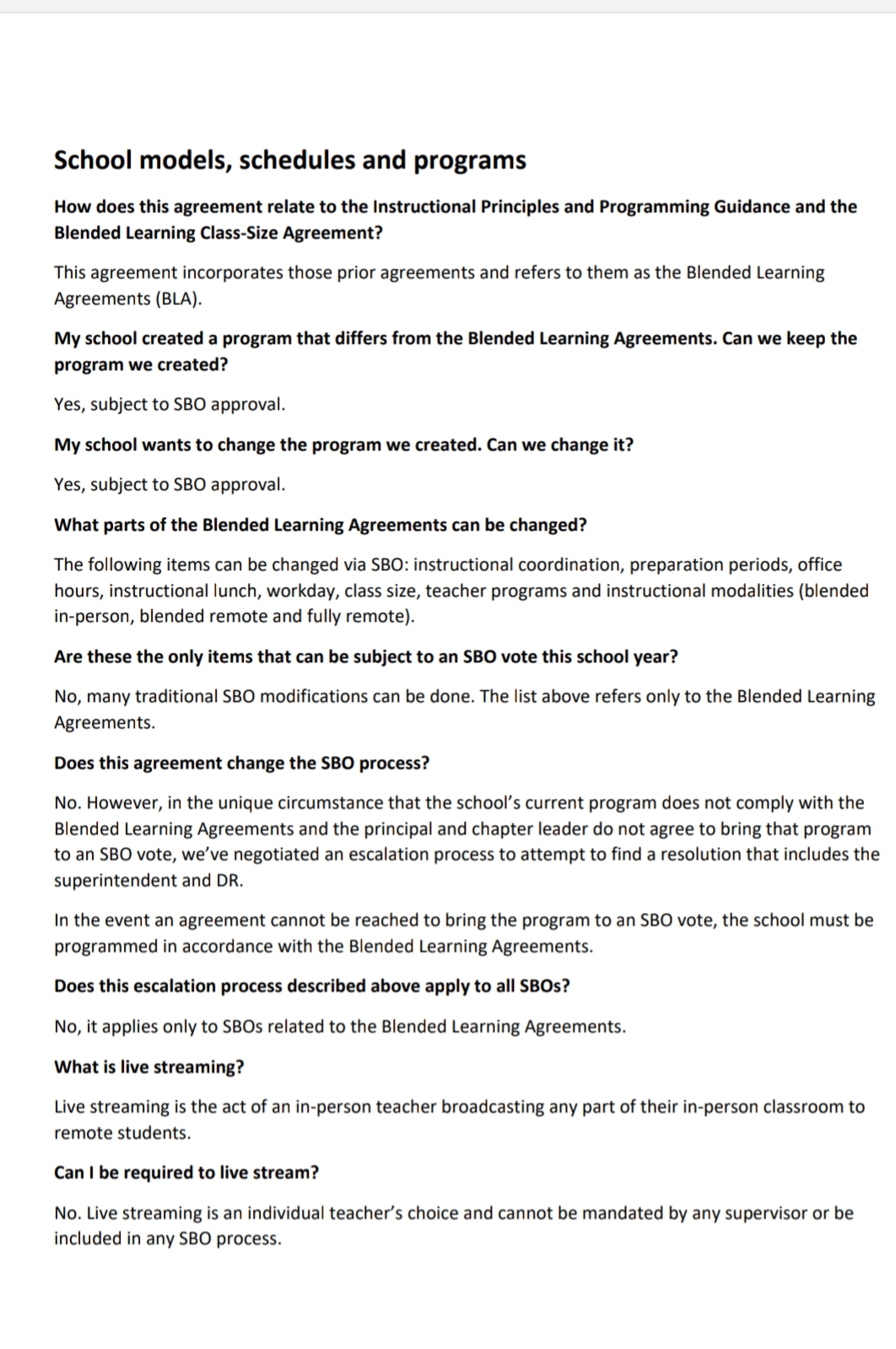 ICEUFT Blog: THE LATEST NEW AND IMPROVED UFT-DOE AGREEMENT