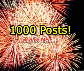 Mis circunstancias y yo misma: 1000 posts