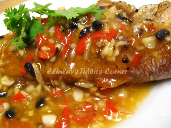 Elinluv's Tidbits Corner: Fried Fish With Savoury Plum Sauce