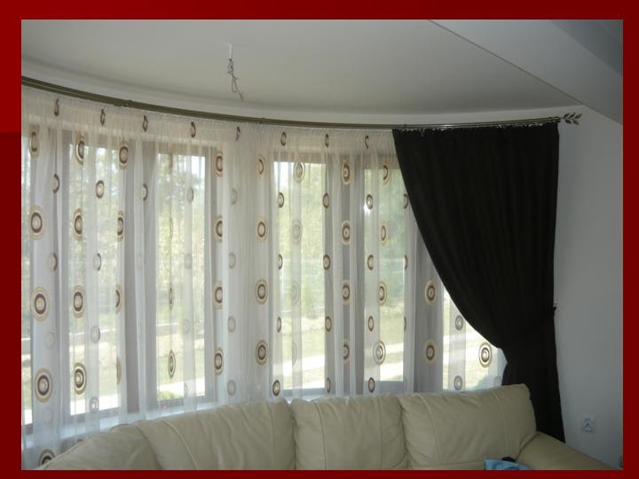 Perdele si draperii: Galerii curbate