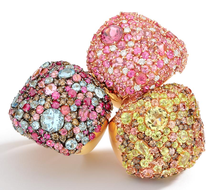 Jewelry News Network: New Colorful and Golden Jewelry Designs from the ...