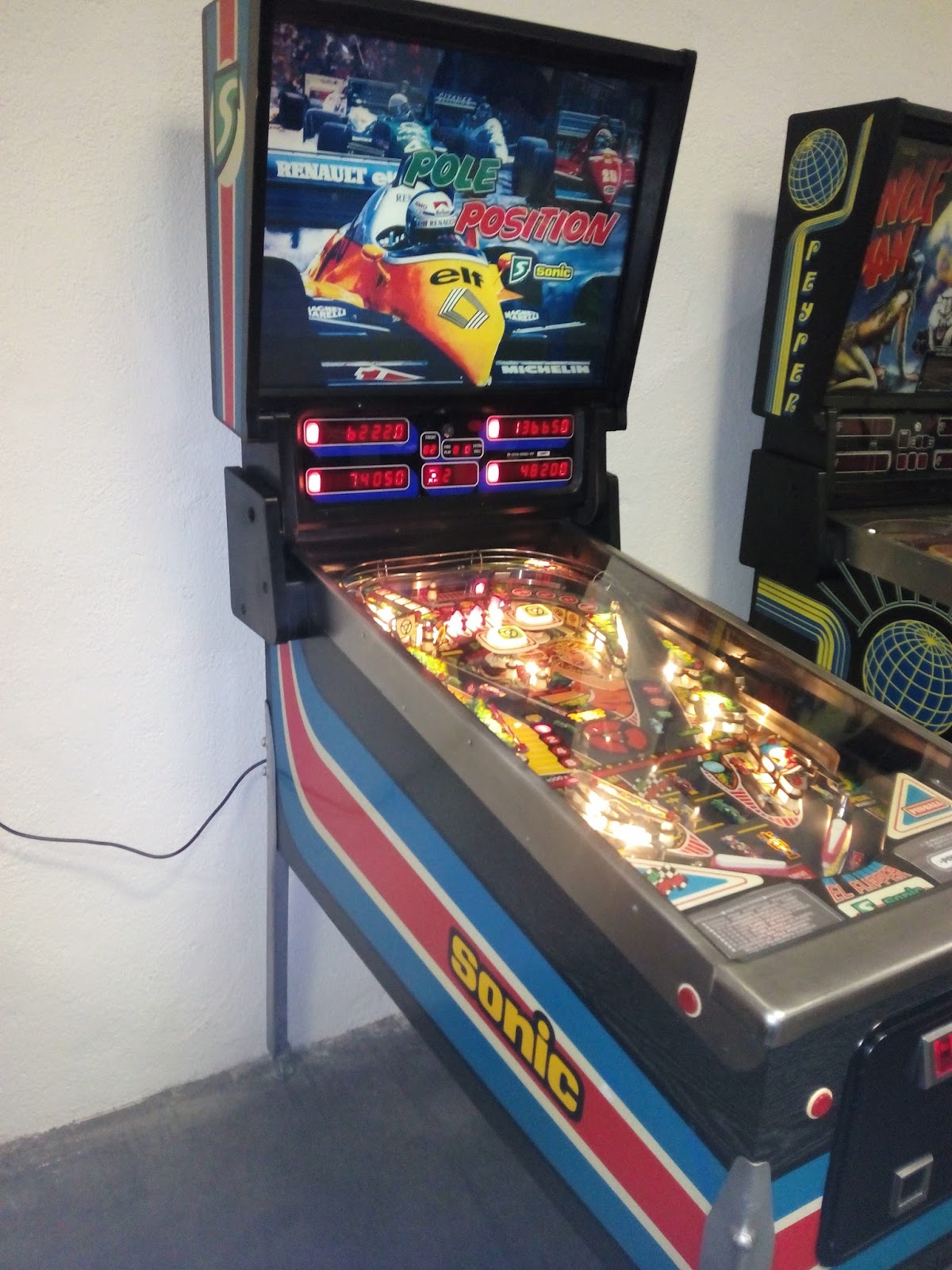 RECREATIVOS LIDER S.A.: PINBALL RESTAURADAS // SEGUNDAMANO