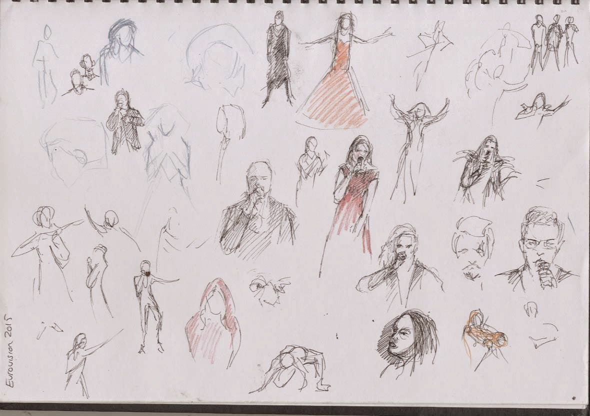 suburban sketches: Project 5 - The moving figure Exercises 1 and 2