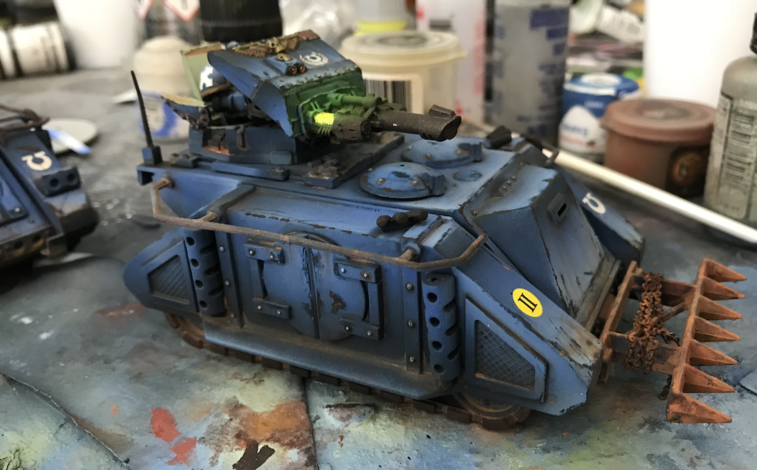 40k Hobby Blog: Old School Whirlwind & Razorback