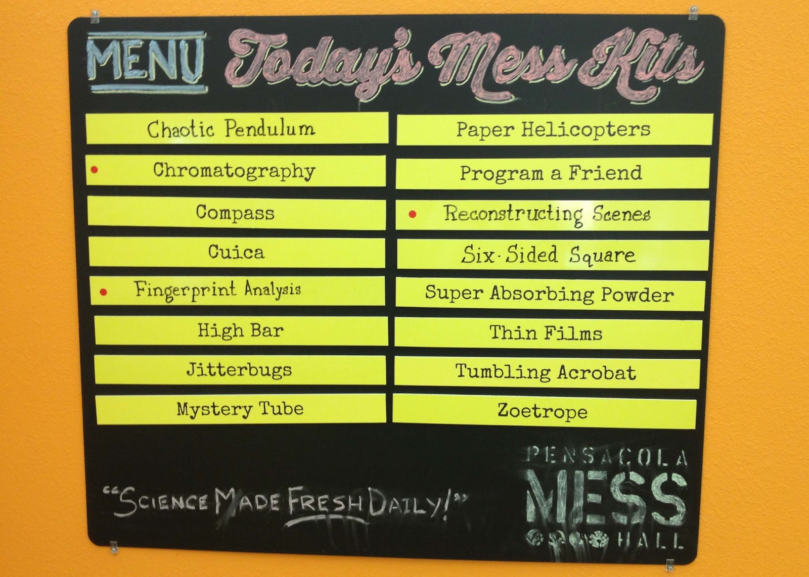 Family fun: Pensacola Mess Hall