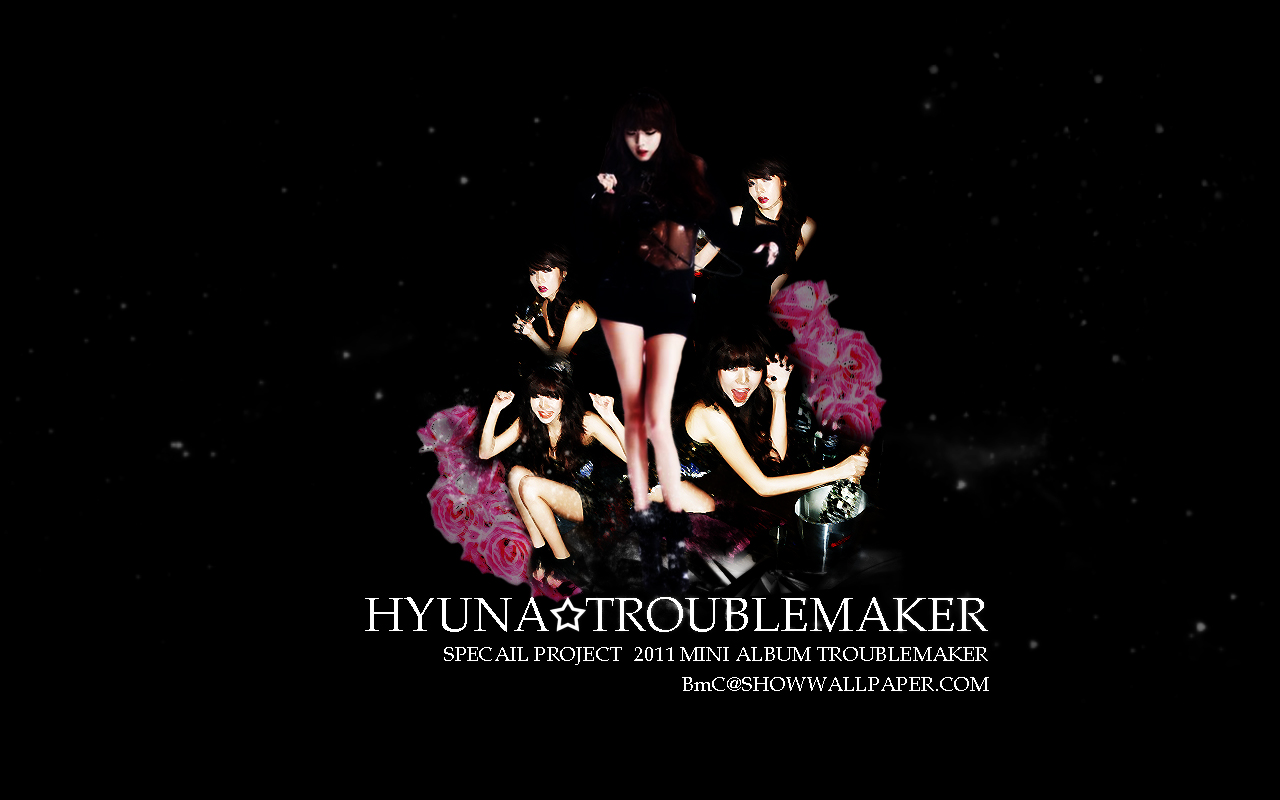 ~YoSeob Europe~: Trouble Maker - Hyuna & JS wallpapers