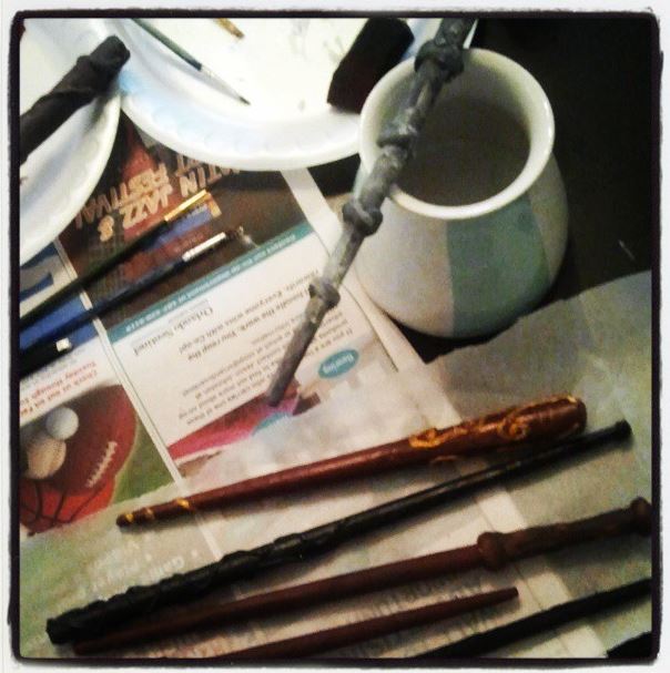 Mermaid's Log: Fantastic Harry Potter - Ollivander's Wand Labels