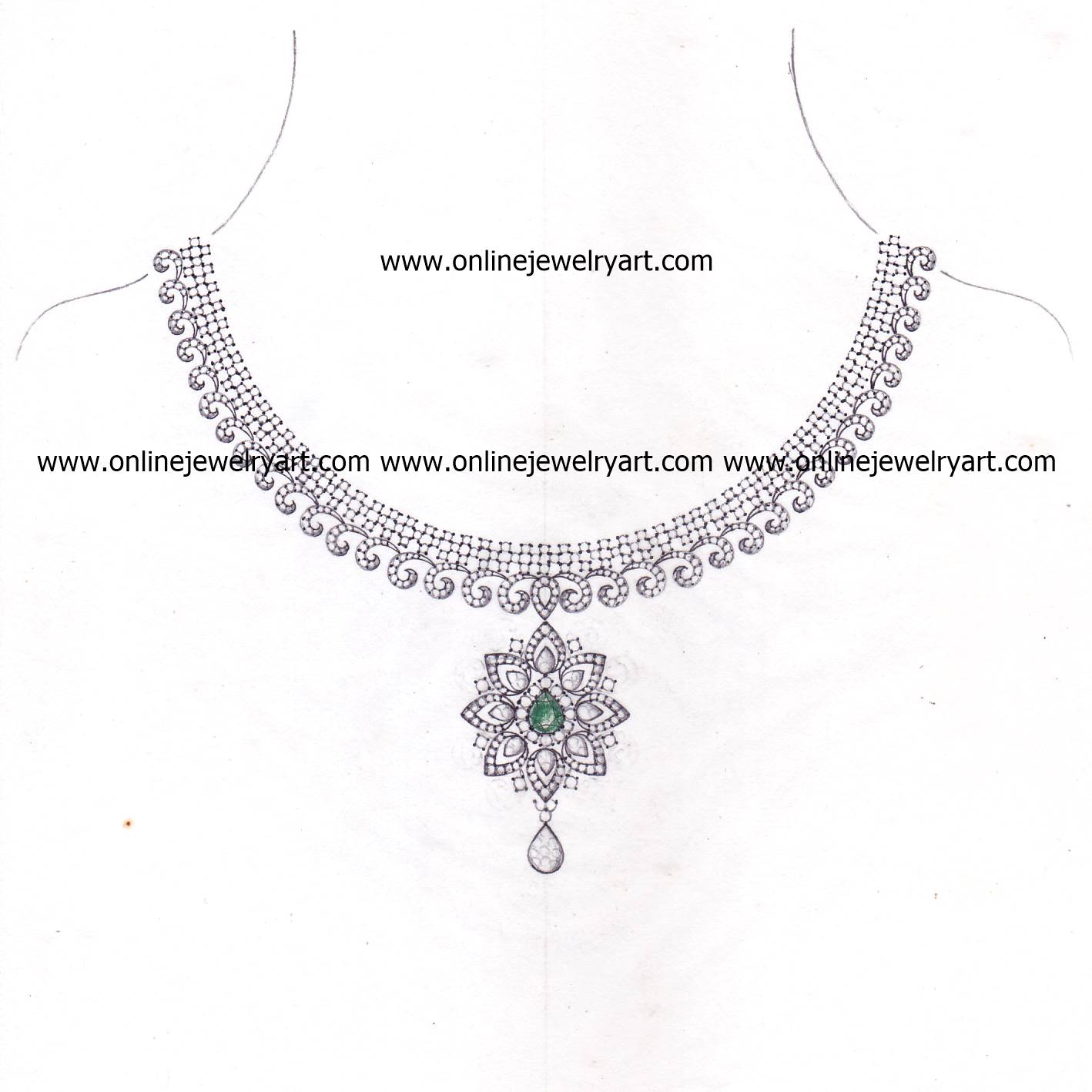 Diamond Necklace Designs | Beautiful Designs Of Diamond Necklace