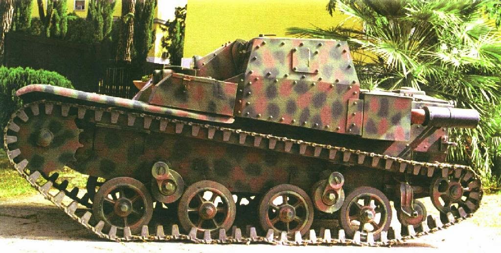 Axis Tanks and Combat Vehicles of World War II: Carro Veloce CV-38 [L3/38]